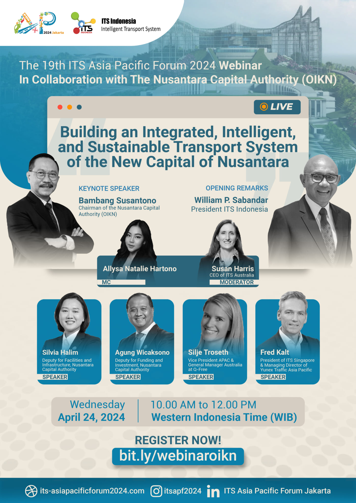 ITS AP Forum Pre-event Webinar 24 April 2024 | ITS Japan